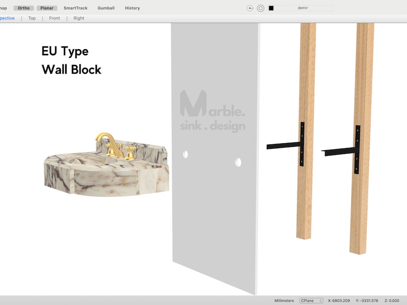 Steel Brackets for Wall Mounted Marble Sinks, Floating Vanity Brackets ...