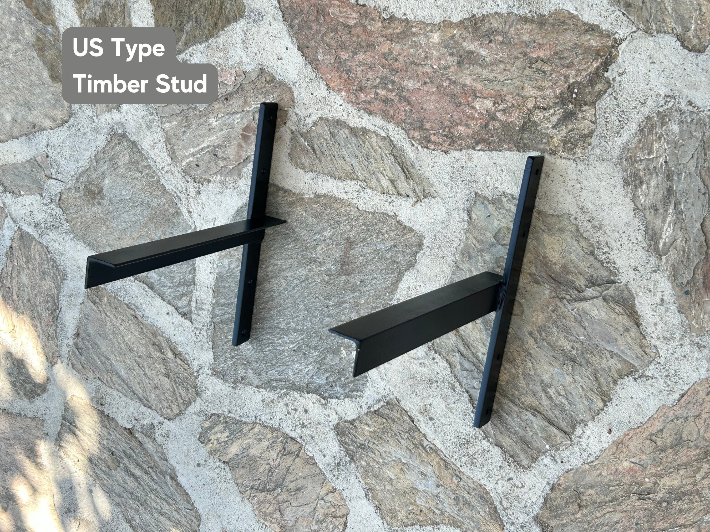 Steel Brackets for Wall Mounted Marble Sinks, Floating Vanity Brackets ...