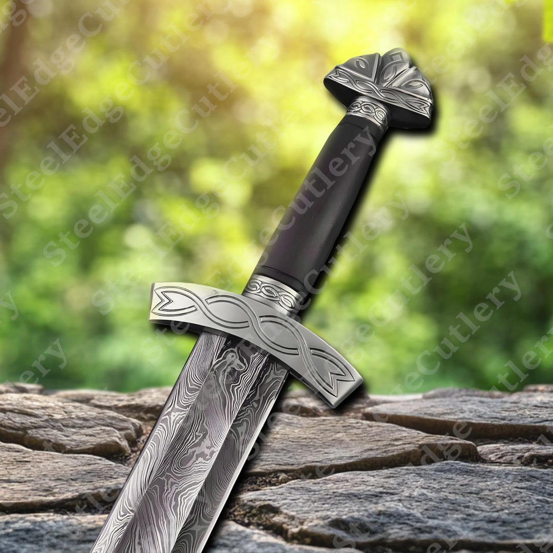 Handmade Damascus Northmen Sword | King Sword - Historical Replica ...
