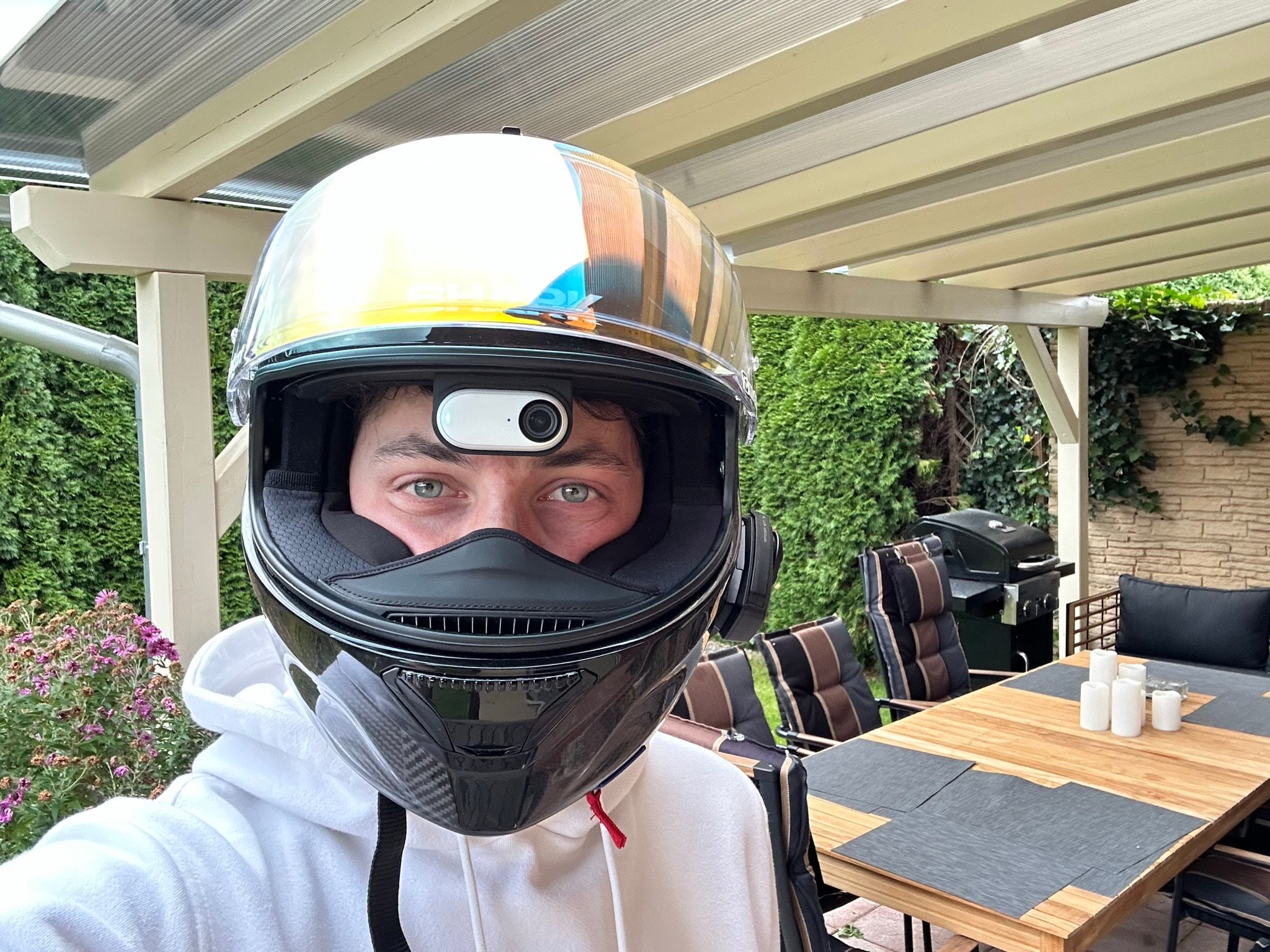 Insta 360 Go3 Helmet Mount - Middle Up - Etsy