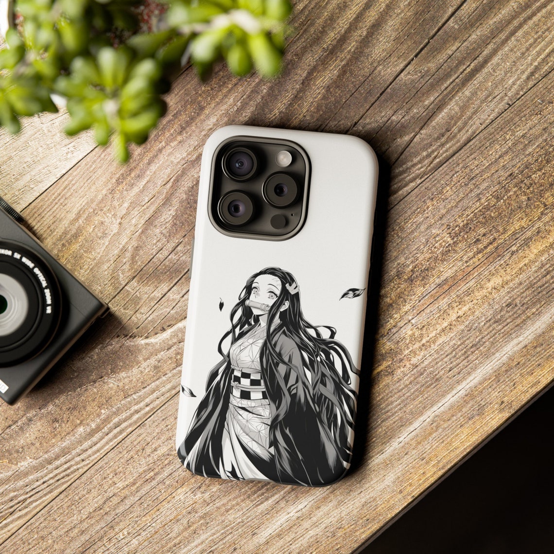 Kamado Nezuko Anime iPhone Case Tough Phone Case for iPhone Samsung and ...