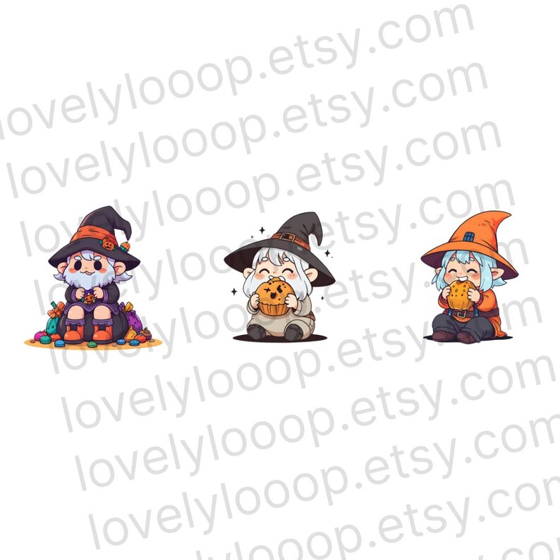 Halloween Gnomes Doodles PNG Clipart, Transparent PNG, Gnome Stickers ...