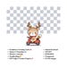 Cute Reindeer Doodles PNG Clipart, Transparent PNG, Reindeer Stickers ...