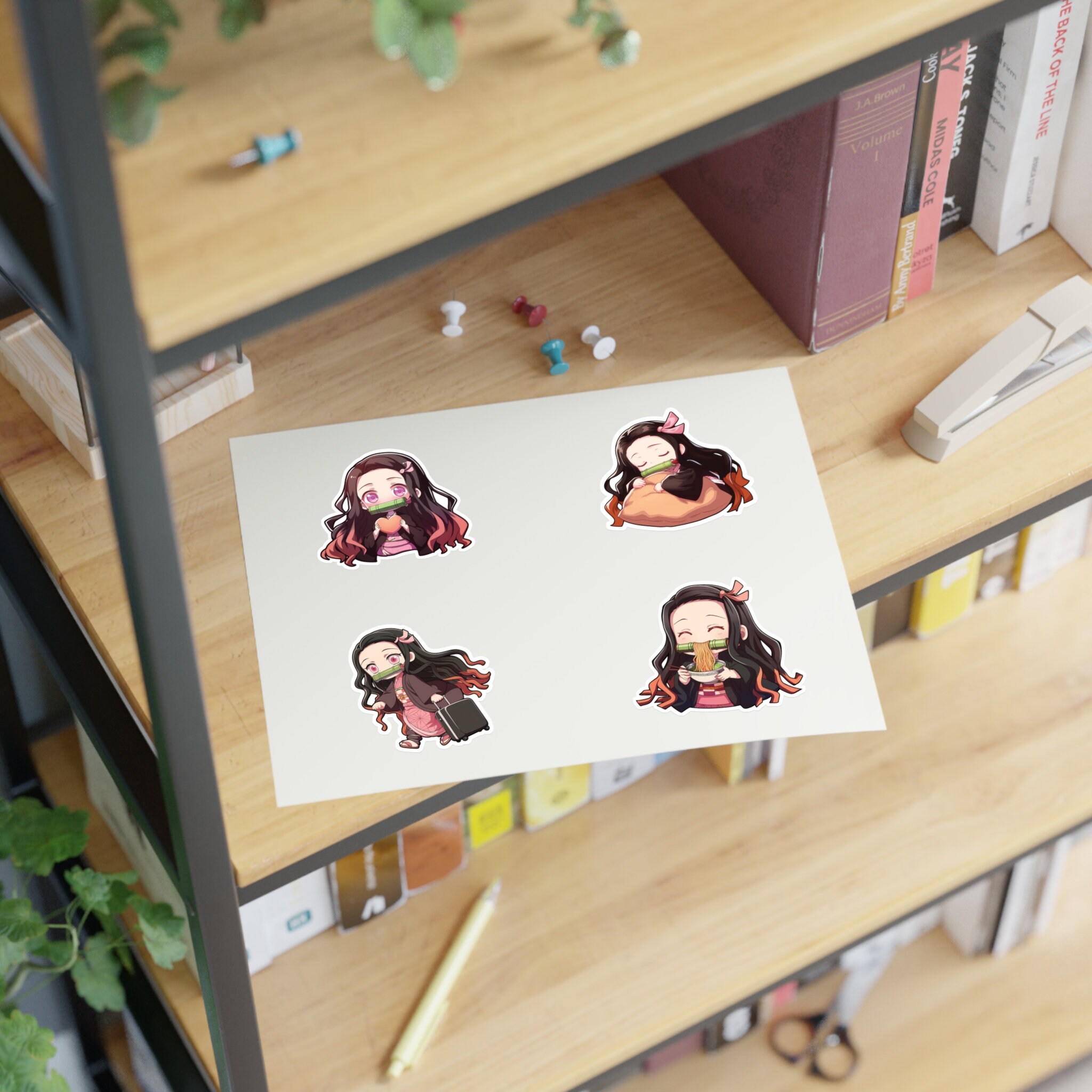 Nezuko Stickers Set 1 - Etsy