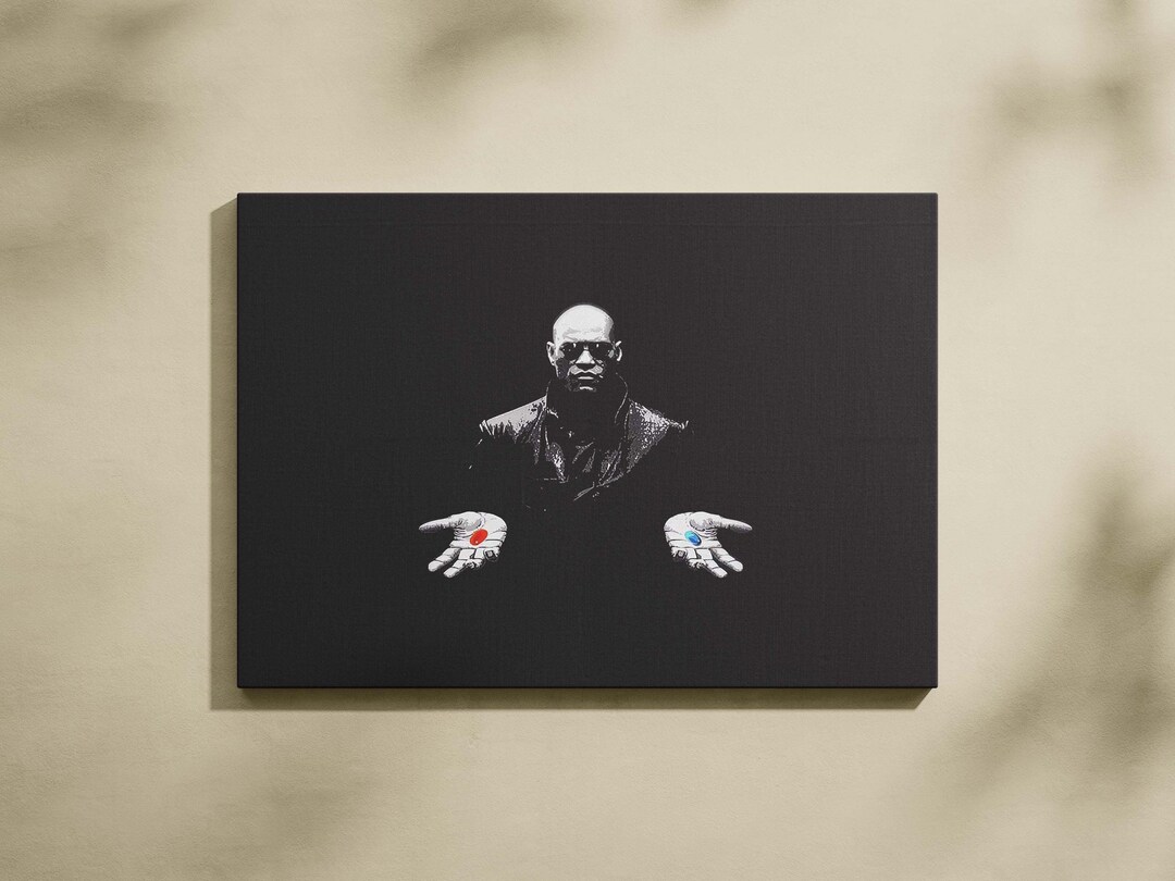 The Matrix Movie Poster, Matrix Morpheus Pill, Matrix Wall Art ...