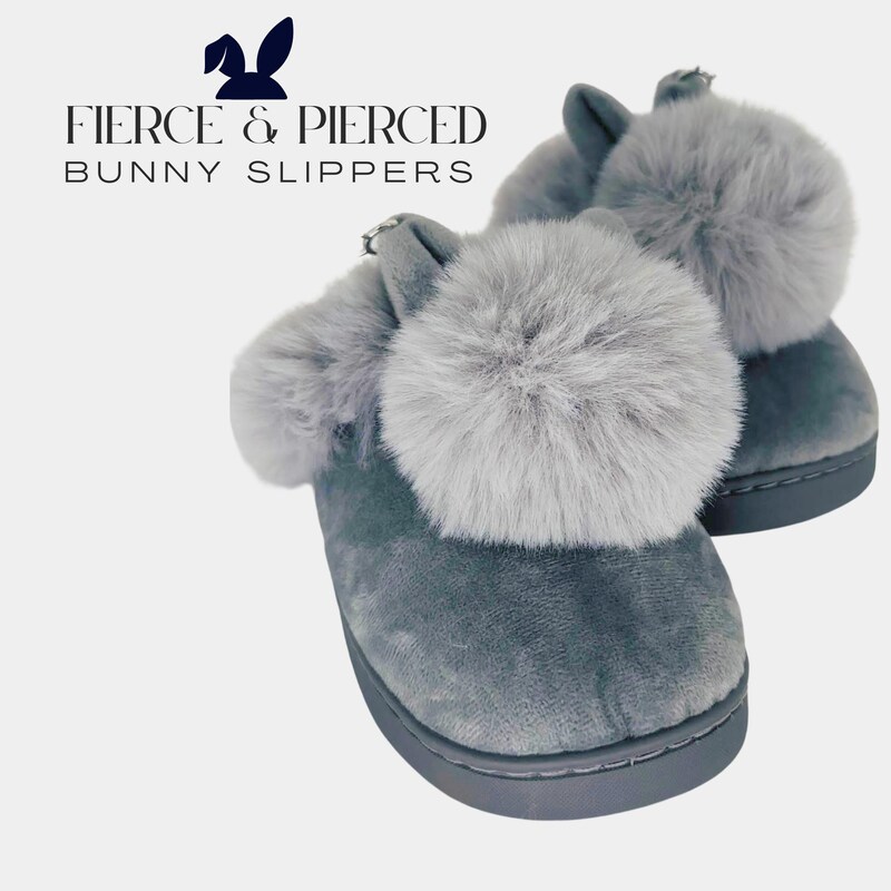 Rabbit Slippers - Etsy
