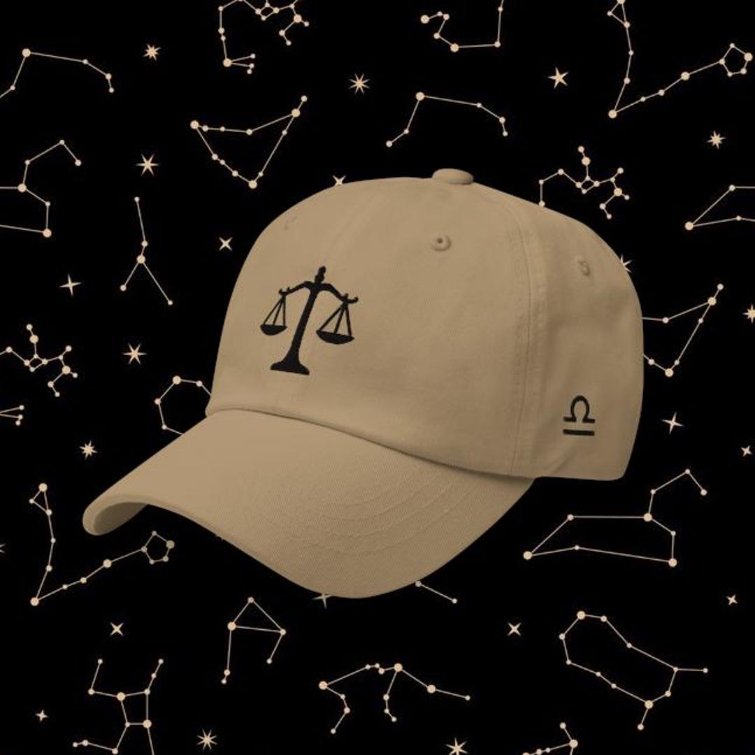 Libra Hat Astrological Zodiac Sign Cap Horoscope Air Constellation ...