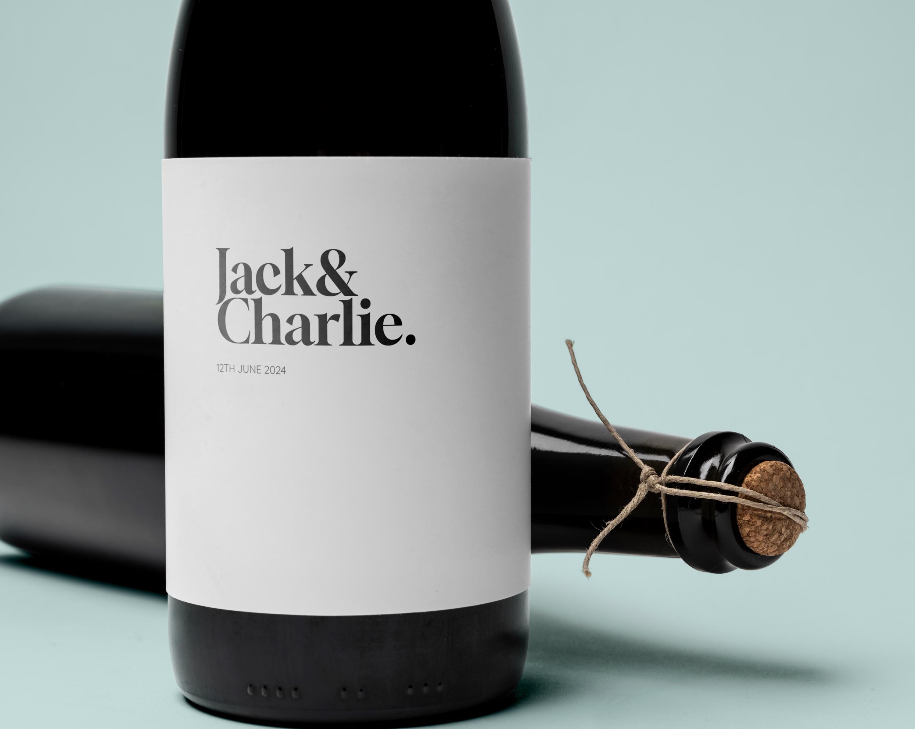 DIY Wine Label Template, Customisable Wine Label Design - Etsy