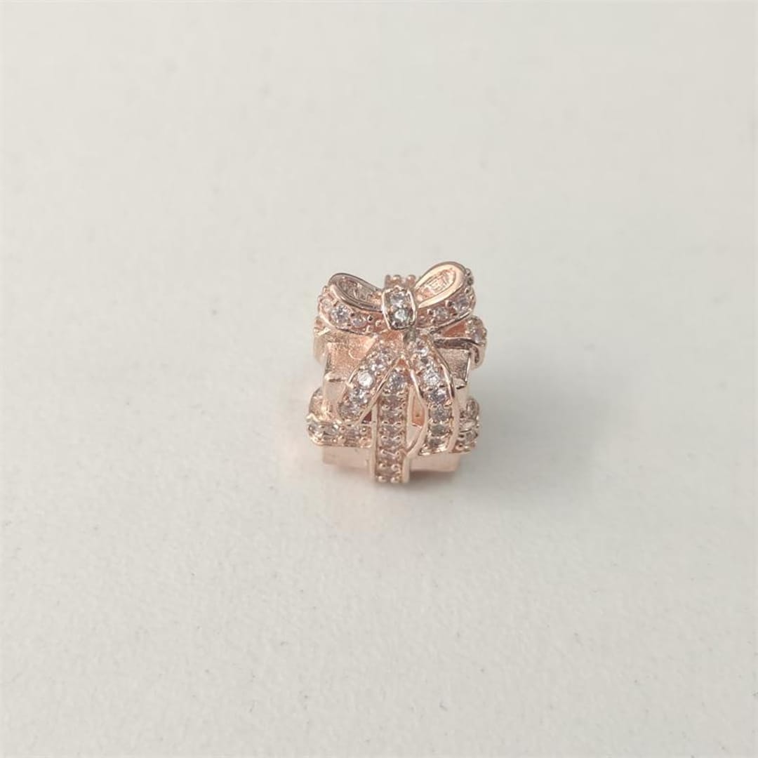 Pandora Rose Gold Sparkling Surprise Gift ALE R Charm - Etsy