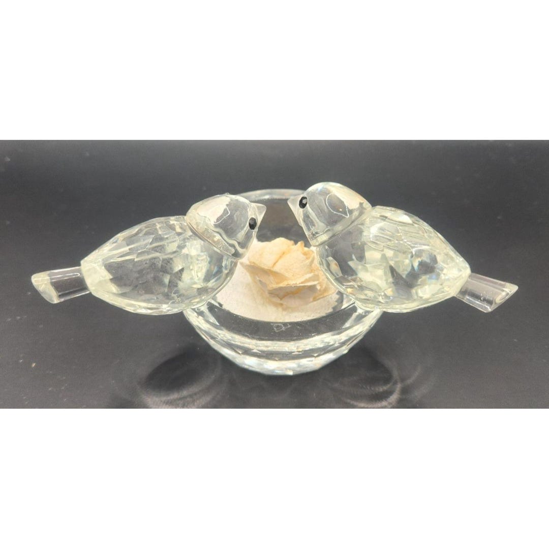 A Crystal Bird Bath - Etsy