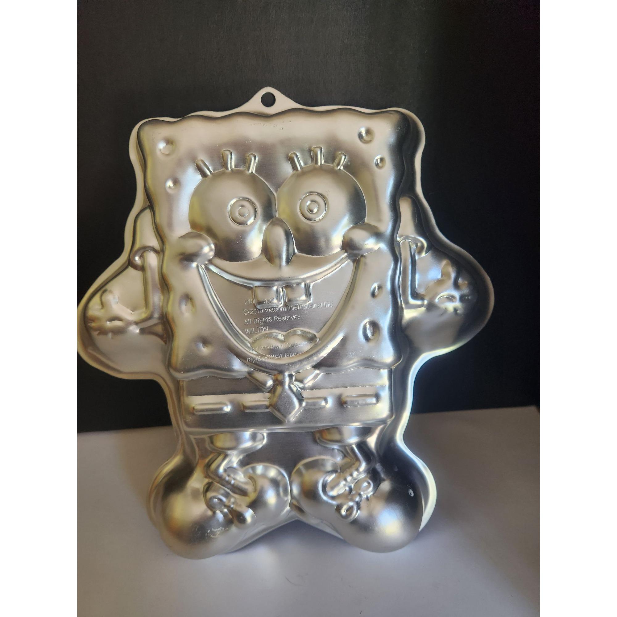 Spongebob Squarepants Cake Pan Baking Mold 2105-5130 Vintage 2002 ...