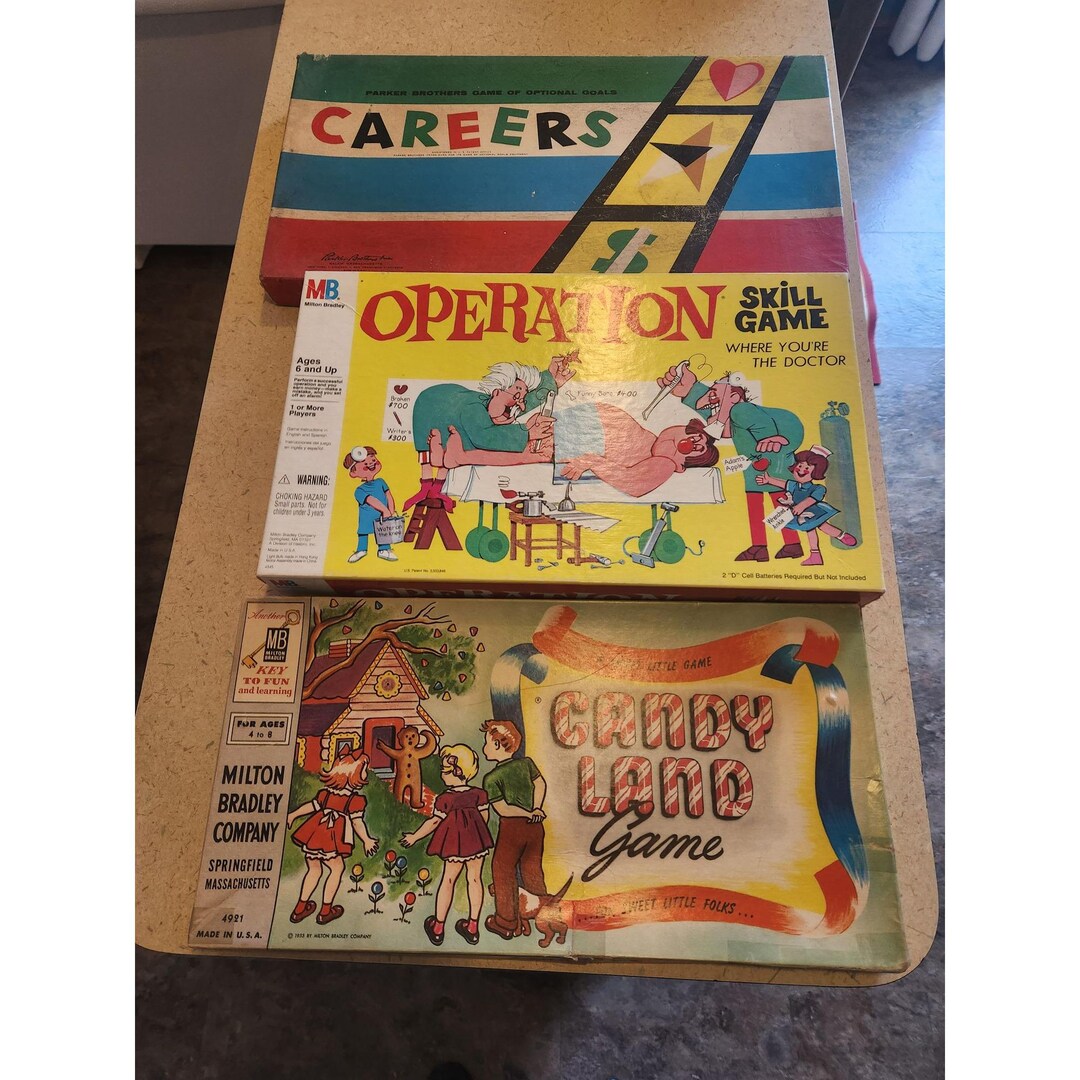 3 Vintage Game Bundles - Etsy