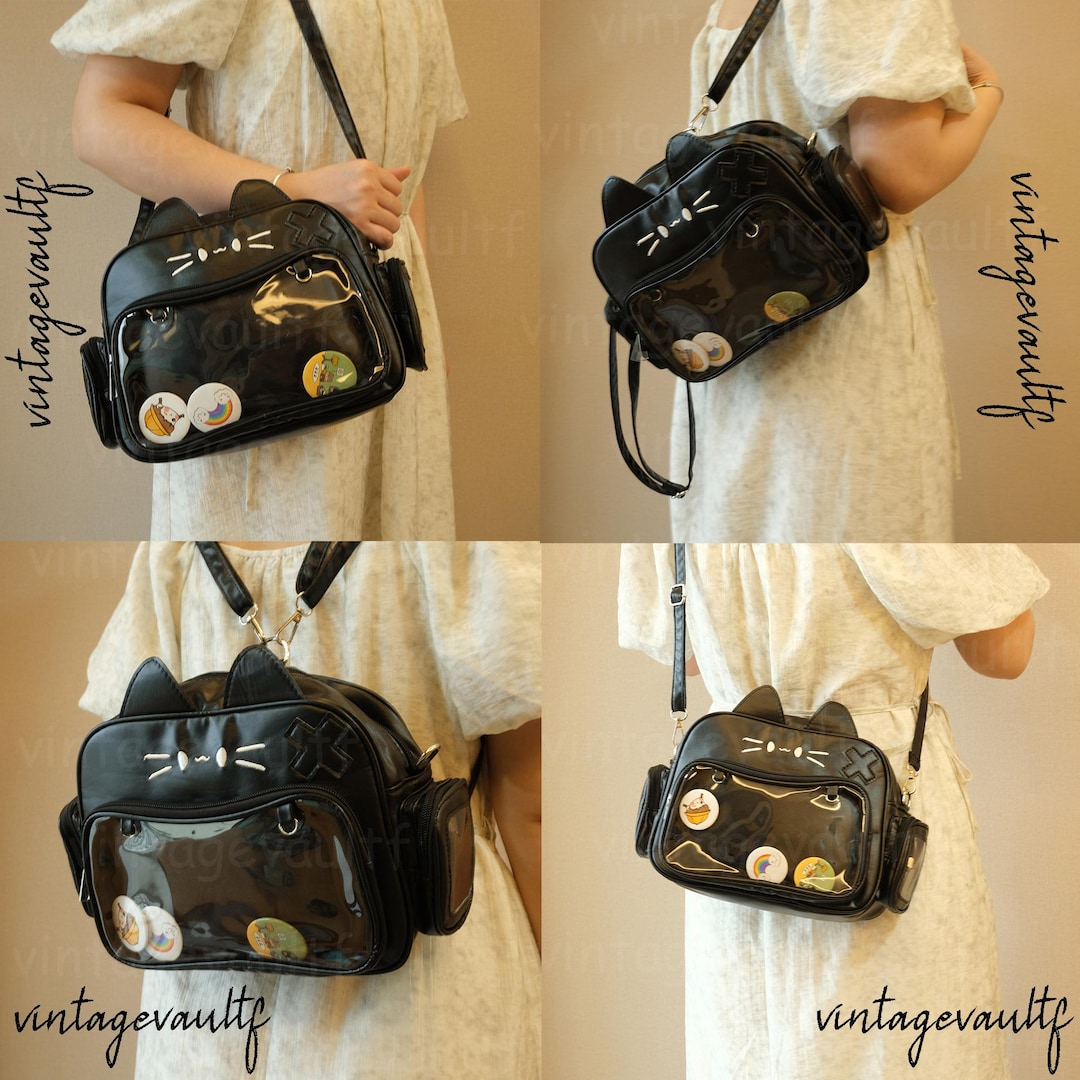 Cute Anime Ita Bag, Ita Backpack, Pin Display Bag, Ita Messenger Bag ...