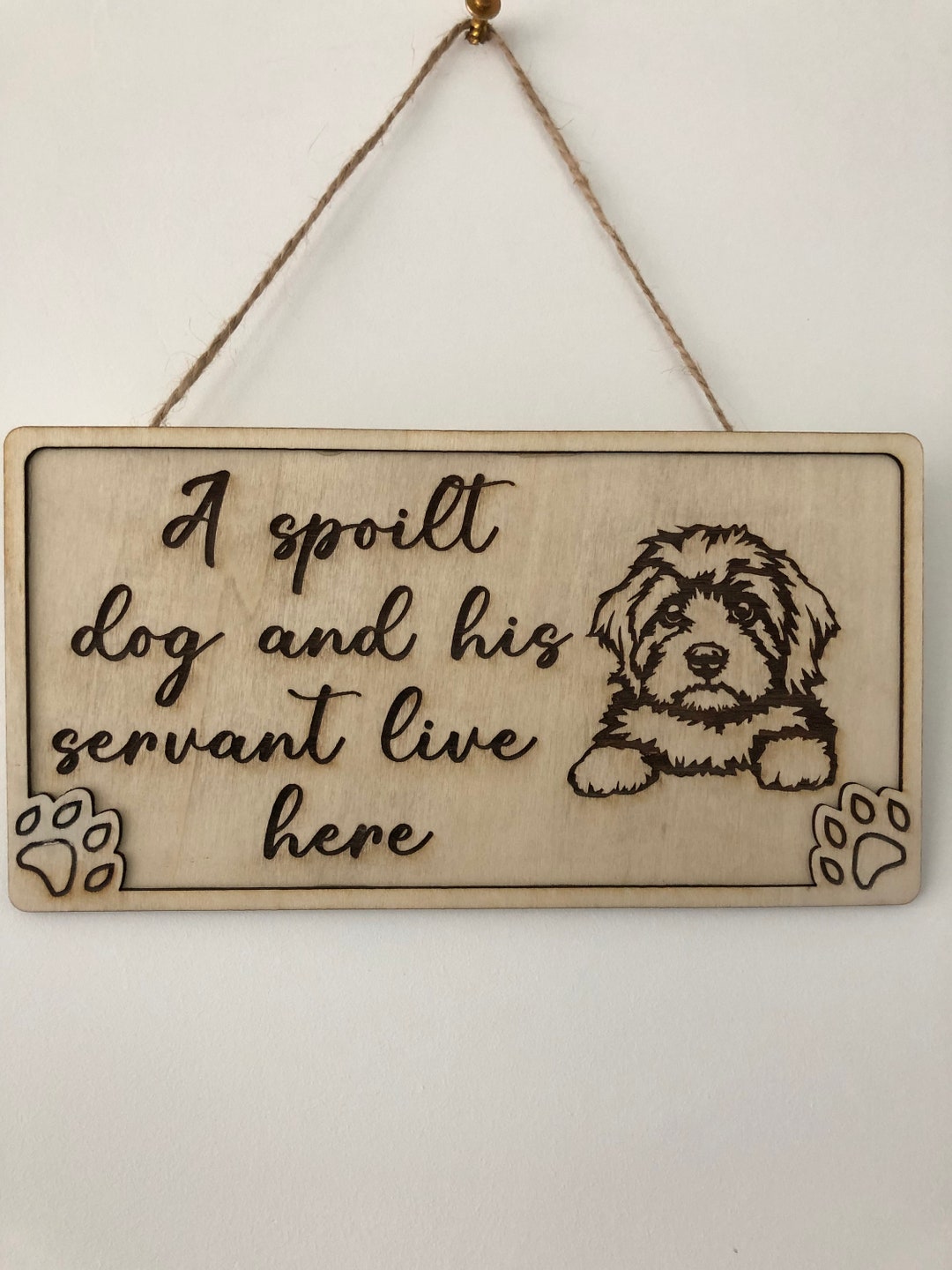 Dog Sign Decor - Etsy