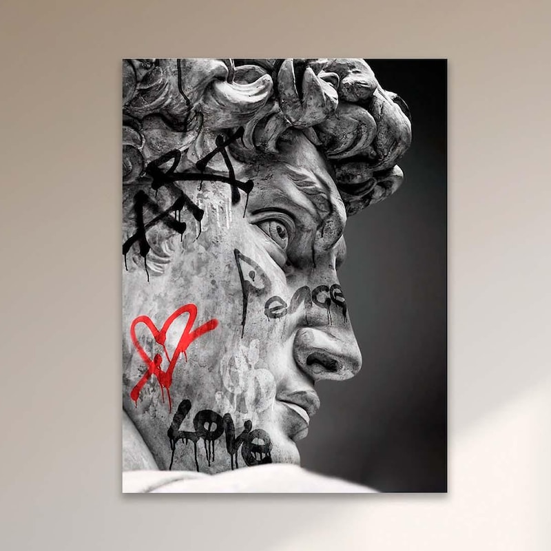 David Statue - Etsy