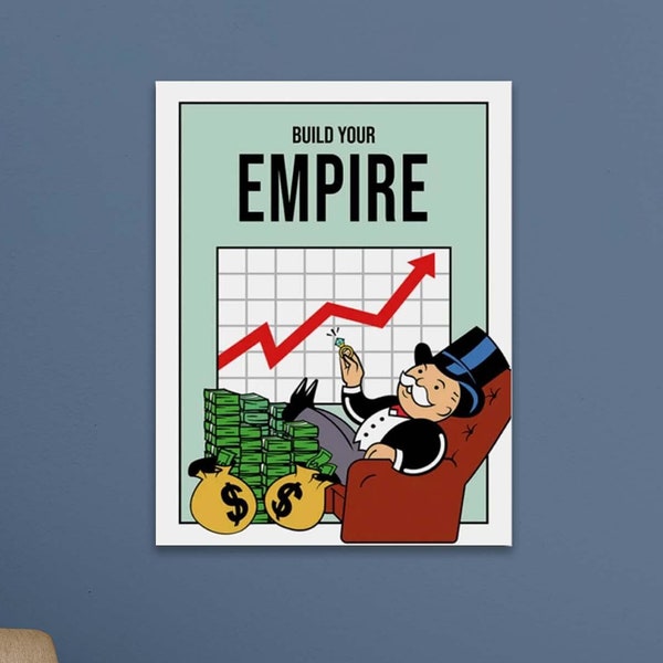 Monopoly Poster - Etsy