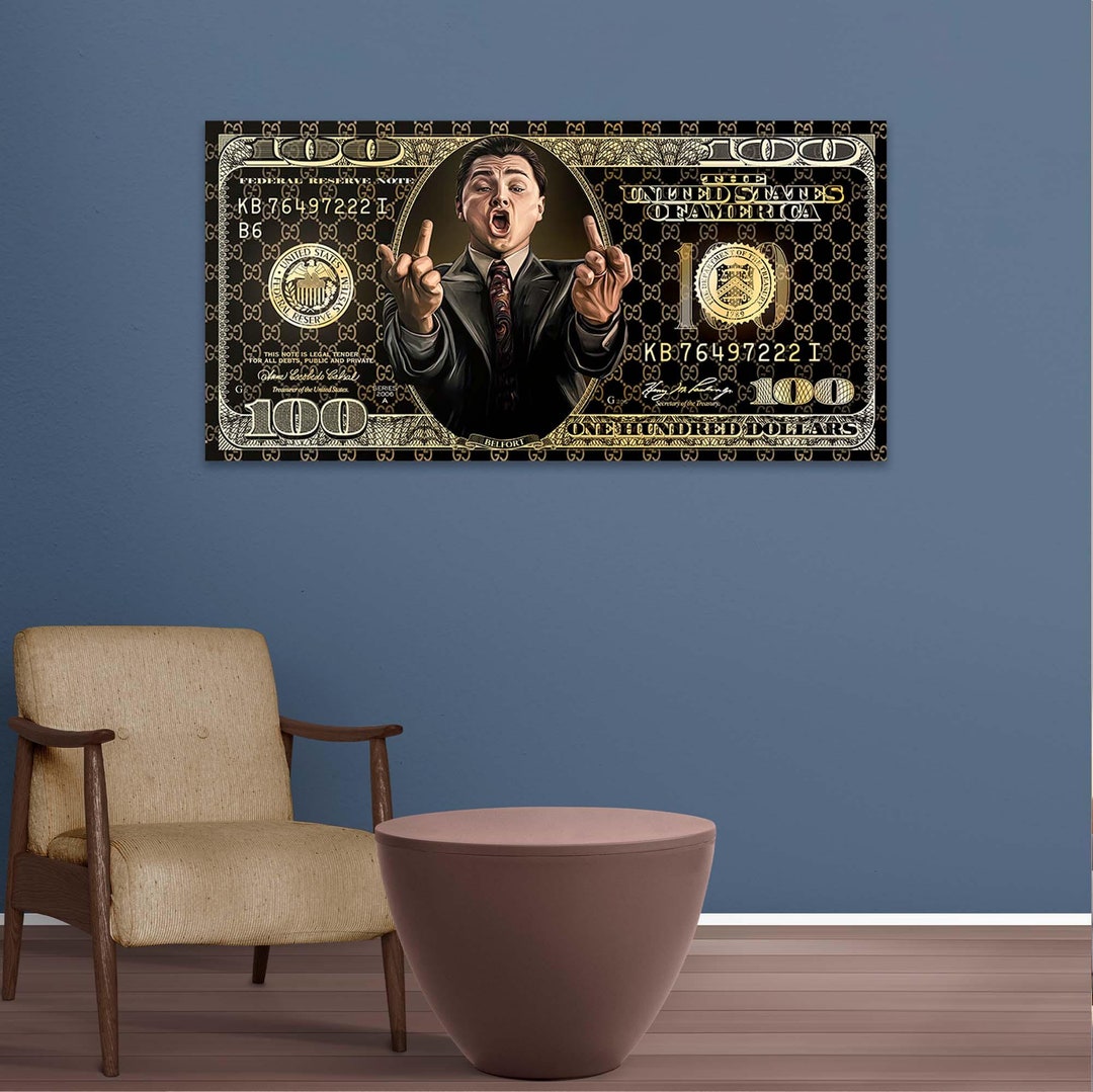 Face on Money Poster, Face on Dollar, Personalized Money Canvas, Money ...