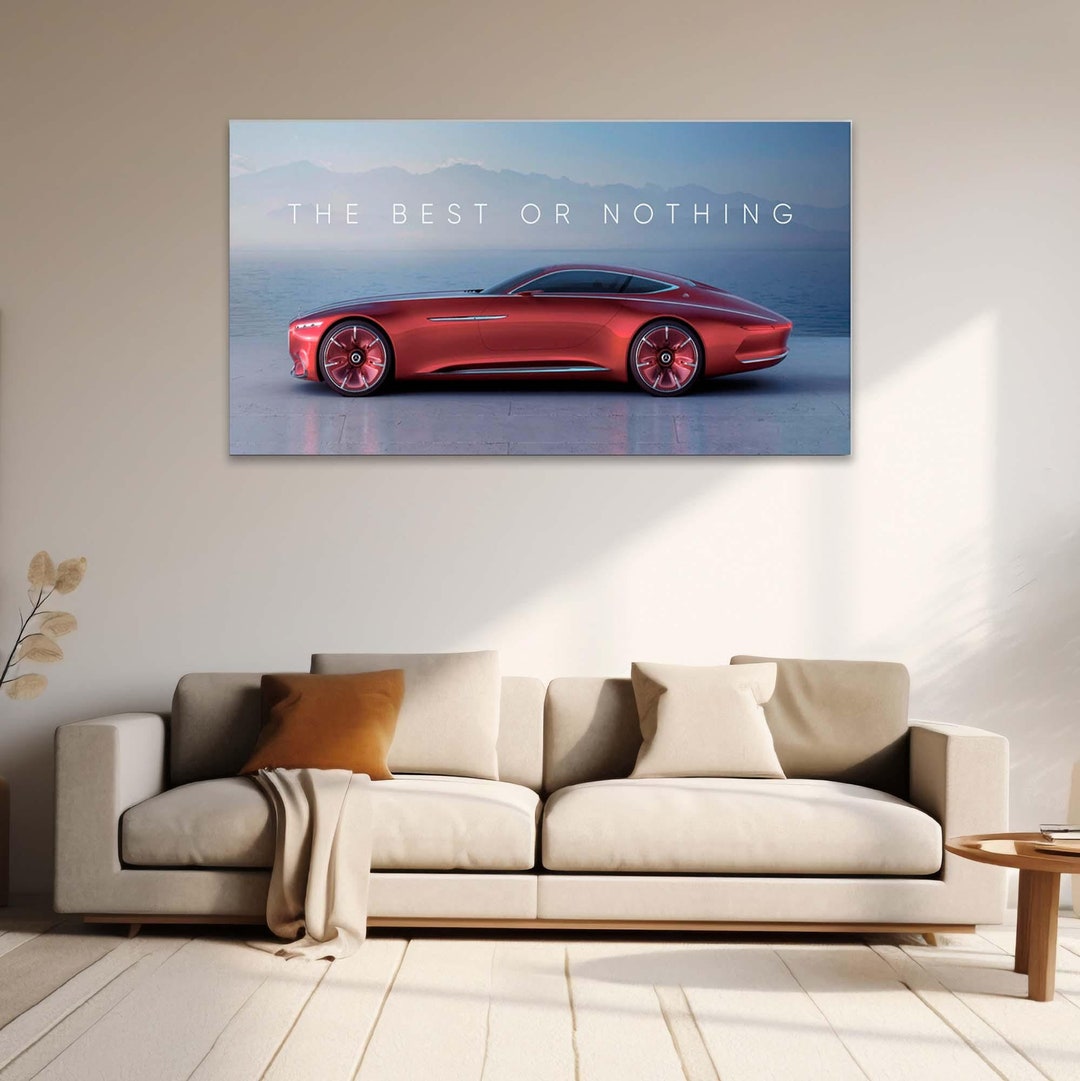 Maybach Poster, Inspirational Quote, Cars Poster, Wall Art Quotes ...