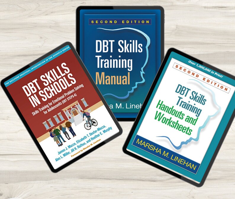 DBT Bundle Skills Training Manual Skills Training Handouts and ...