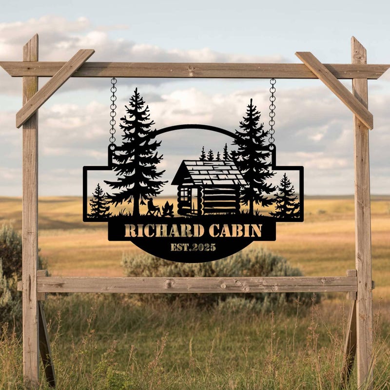 Custom Cabin Signs - Etsy