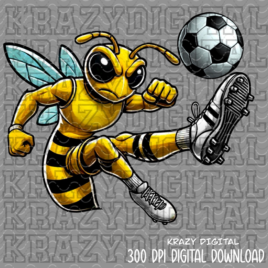 Yellow Jacket Soccer PNG, Yellow Jacket School Mascot, Gold Yellow ...