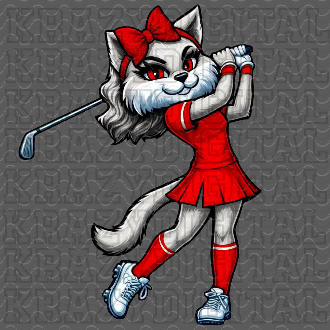 Wildcat Golf Red PNG, Mom Design Wildcat, Wildcat Spirit Digital File ...