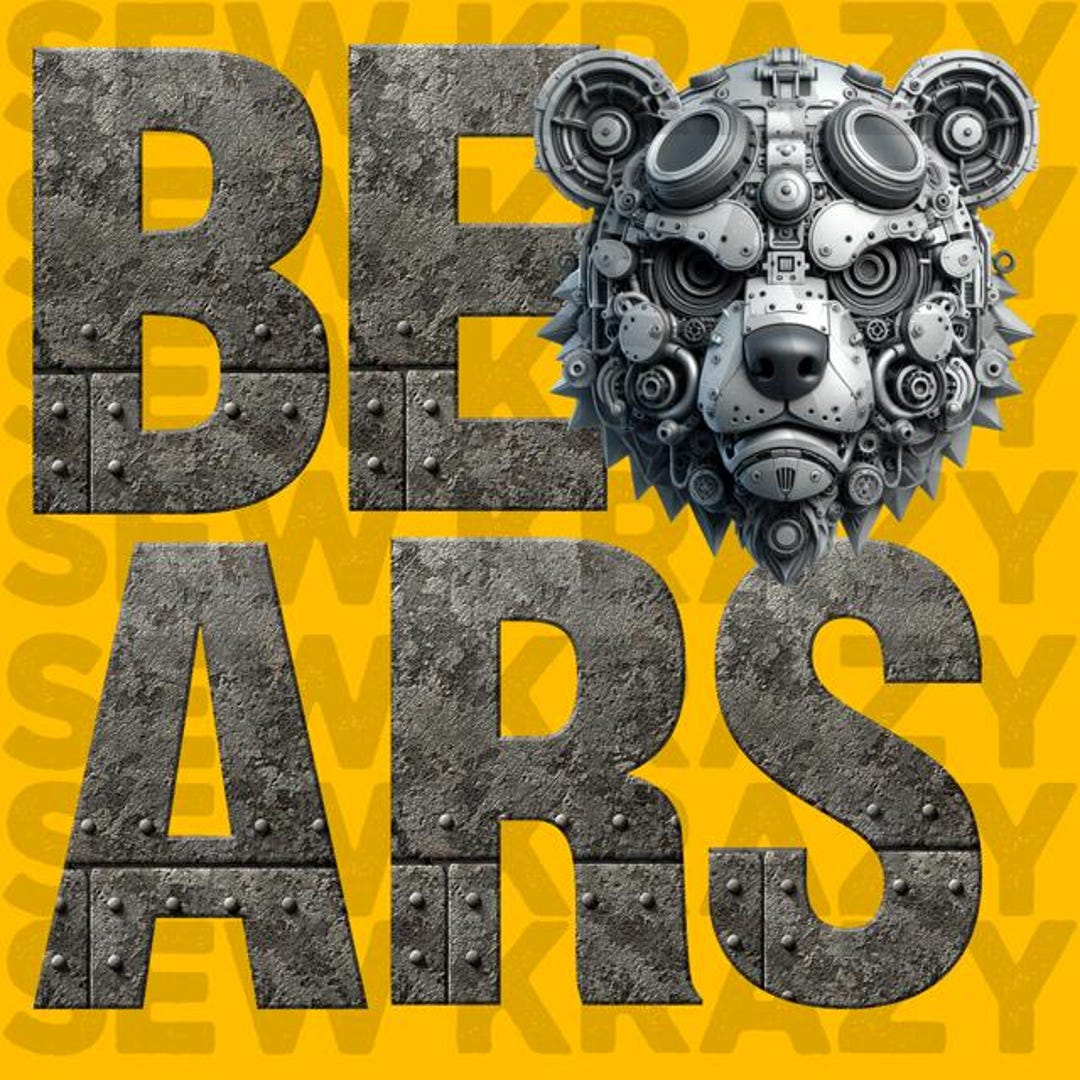 Bears Mascot Grunge PNG, Bears Sublimate, Bears Boy Artwork, Bears DTF ...