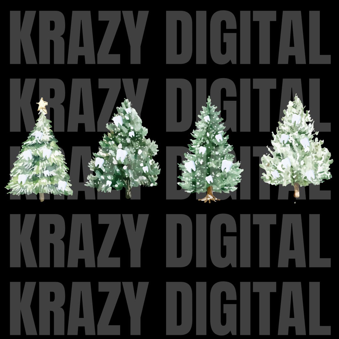Dentistry Christmas Design, Teeth Digital Holiday, Dentistry Holiday ...