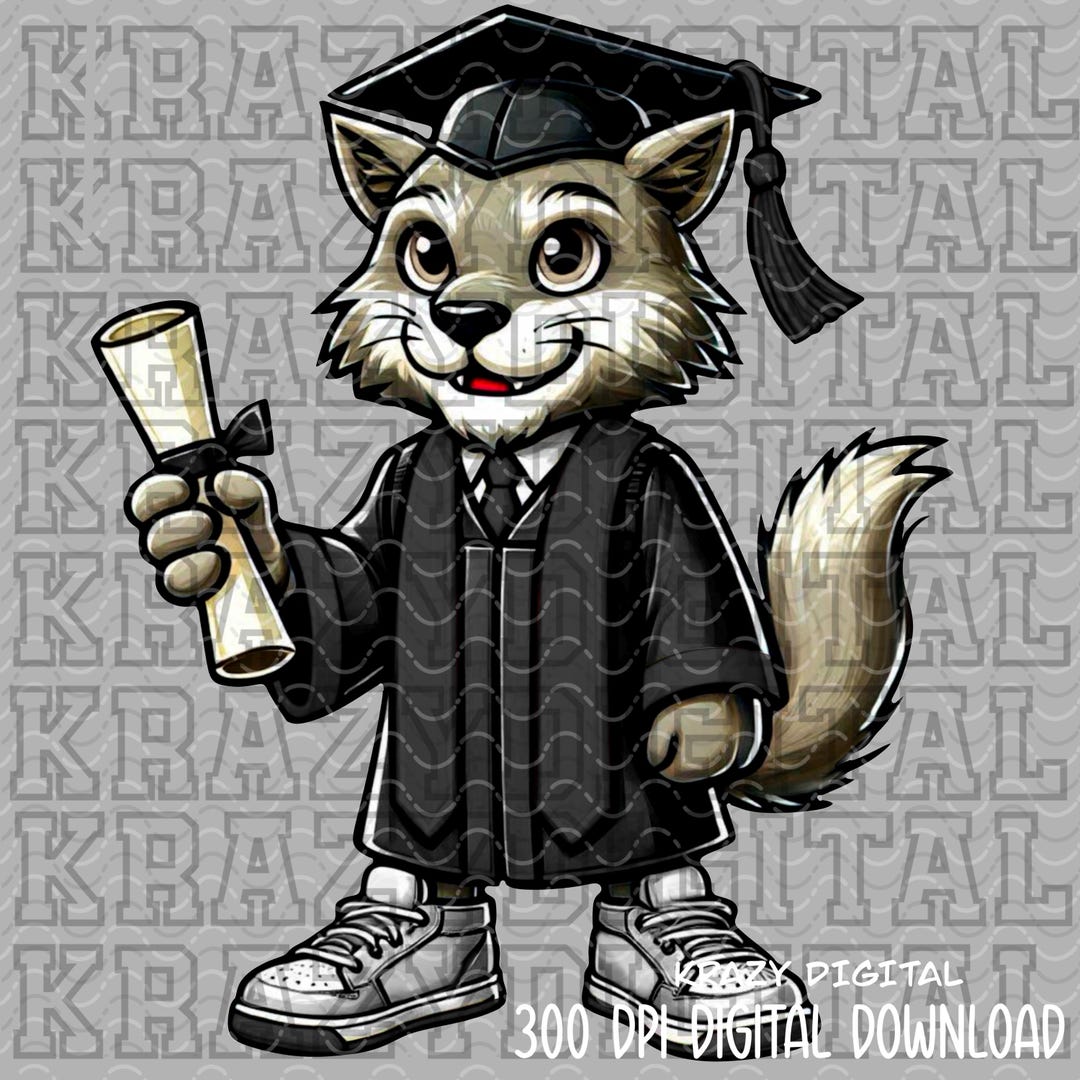 Wildcat Graduation Black PNG, Senior 2025 Design, Black Wildcat Senior ...