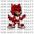 Maroon Raven School Mascot PNG, Raven Mascot Digital File, Maroon Raven ...
