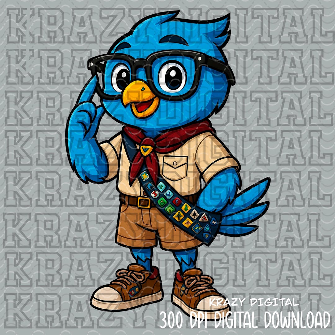Bluejay Boy Scout PNG, Troop Shirt Design, Philmont Spirit, Boy Scout ...
