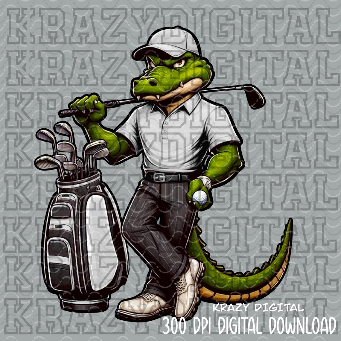 Gators Golf PNG, White Gator Boy Team Mascot, Golf Tournament Shirt ...