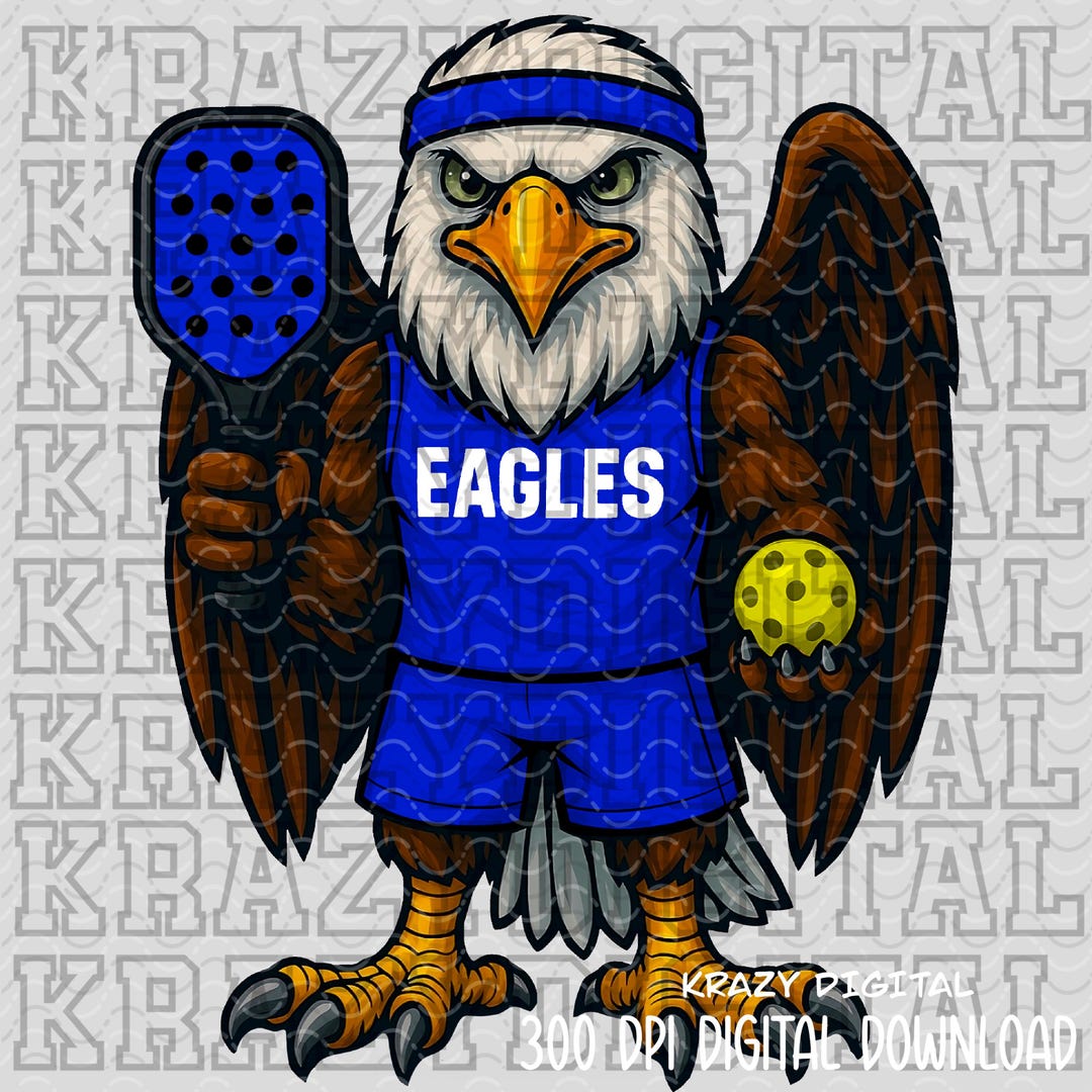 Eagle Pickleball Team Shirt, Paddle Ball Spirit Shirt, Recreation ...