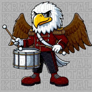 Eagle Maroon Marching Band PNG, Eagle Drum Marching PNG, Eagle Band ...