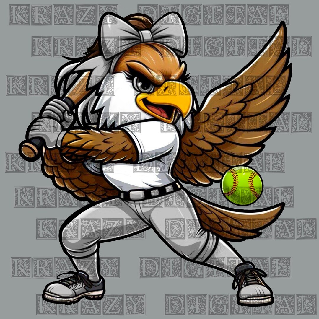 Lady Falcon Softball Silver Mascot PNG, Navy Falcon School Mascot PNG ...