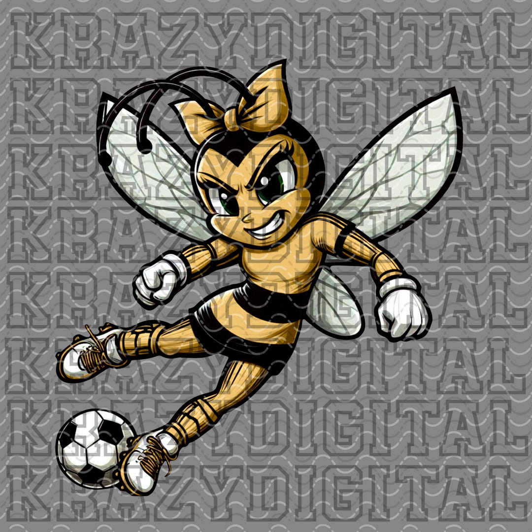 Gold Yellow Jacket Soccer PNG, Yellow Jacket School Mascot, Gold Yellow ...
