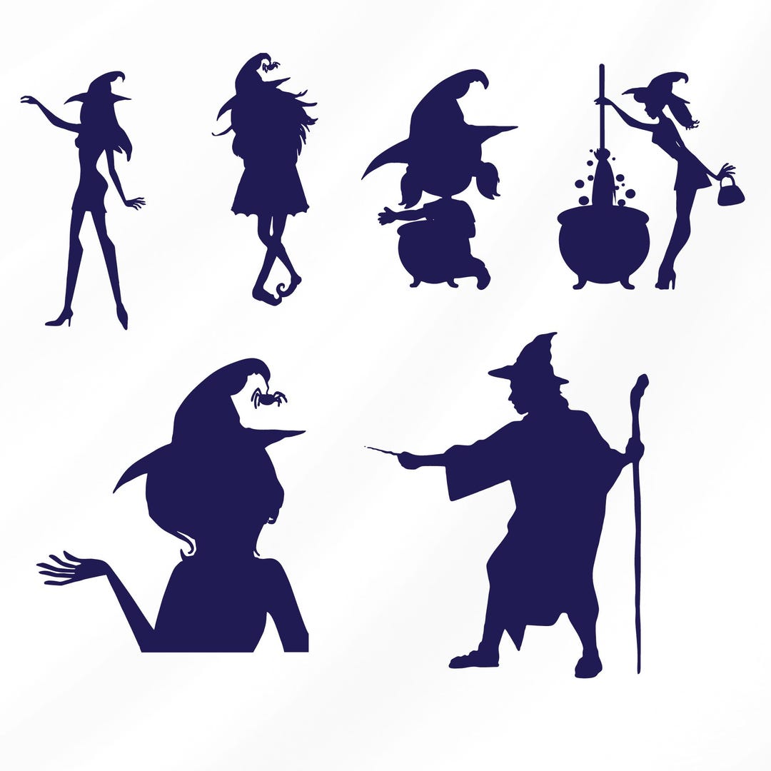 Wizard Svg Bundle, 50 Magic Wizard Clipart for Cricut, Wizard ...