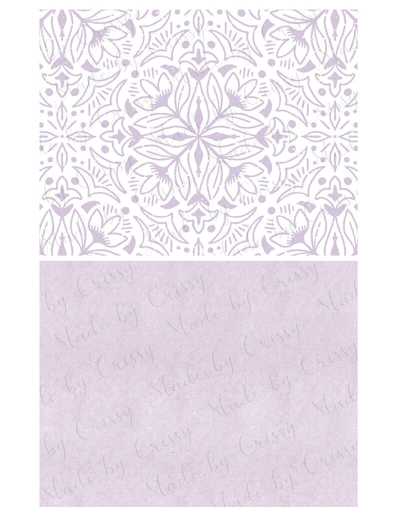 Ladies Fashion Sewing Collage Paper & Ephemera - Violets Digitals (8 1/ ...