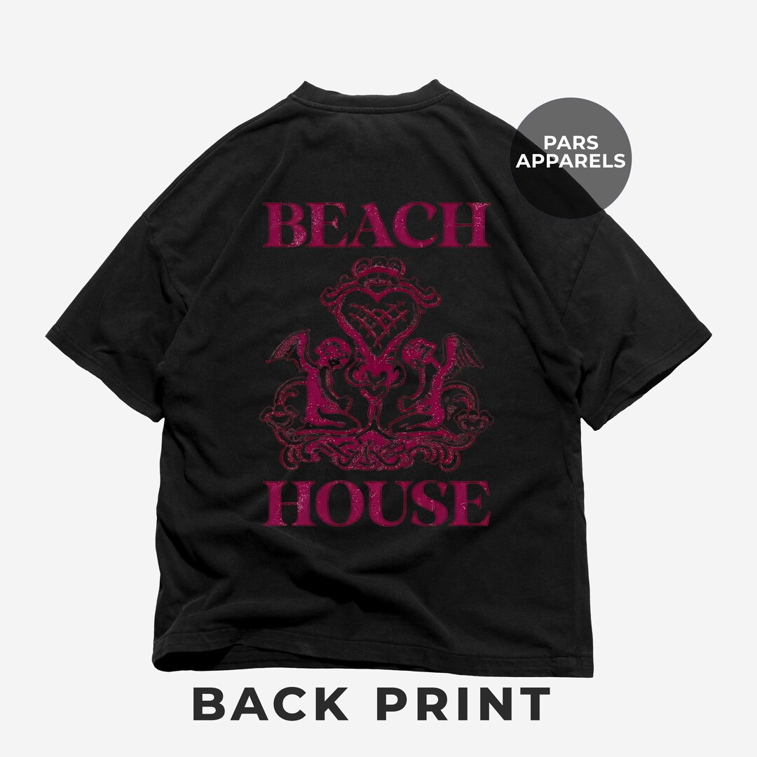 Beach House Back T-shirt Premium Beach House Merchandise - Etsy