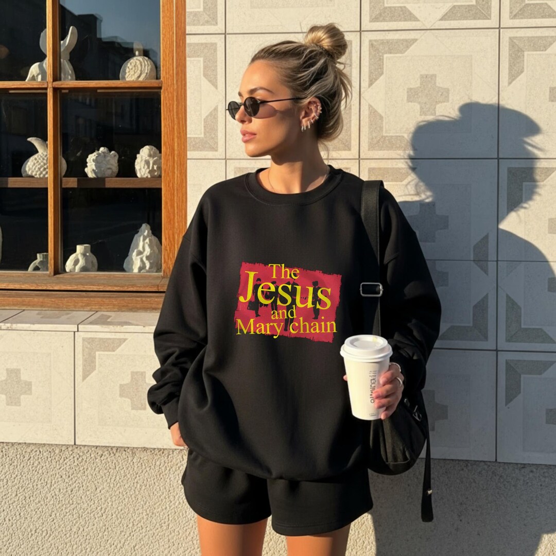 The Jesus and Mary Chain 'psychocandy' Album Sweatshirt - the Jesus and ...