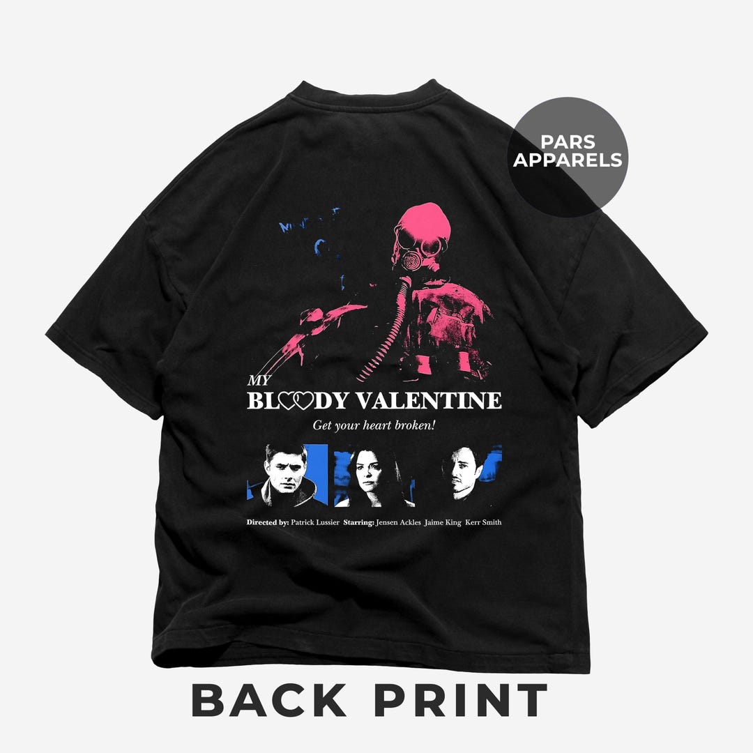My Bloody Valentine Back T-shirt - Premium My Bloody Valentine ...