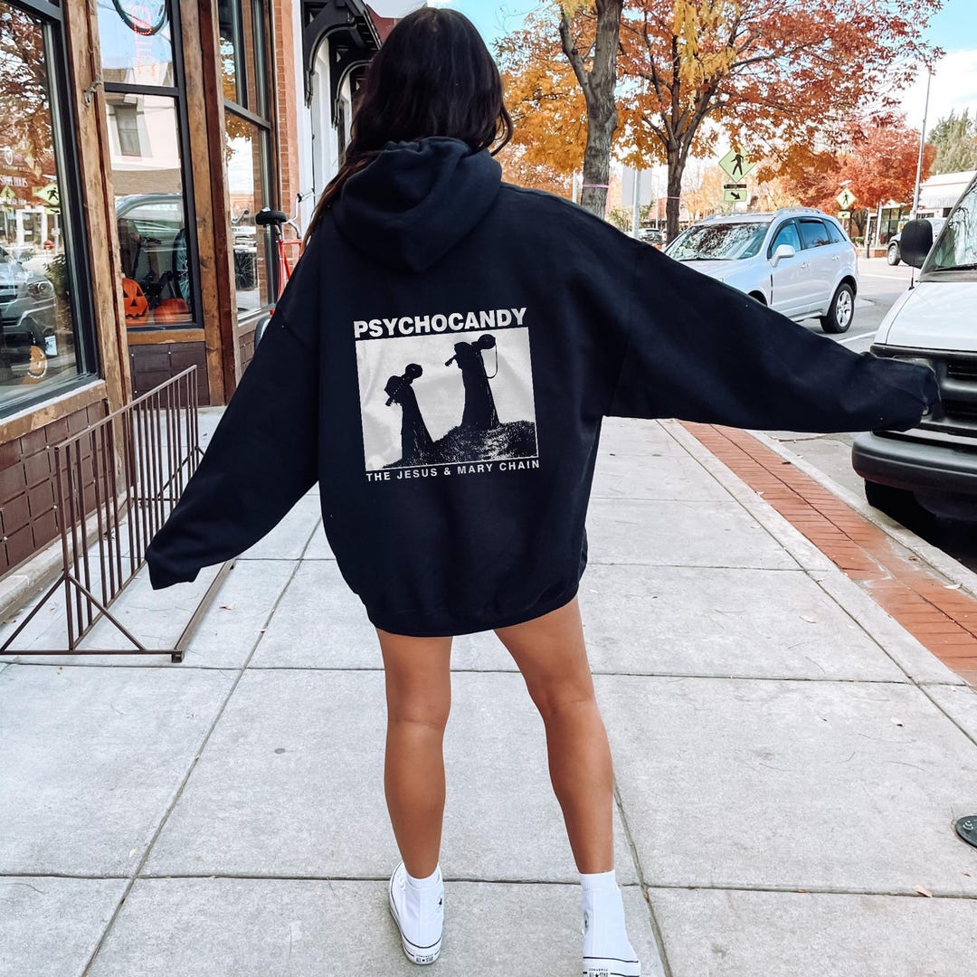 The Jesus and Mary Chain 'psychocandy' Album Back Hoodie - the Jesus ...