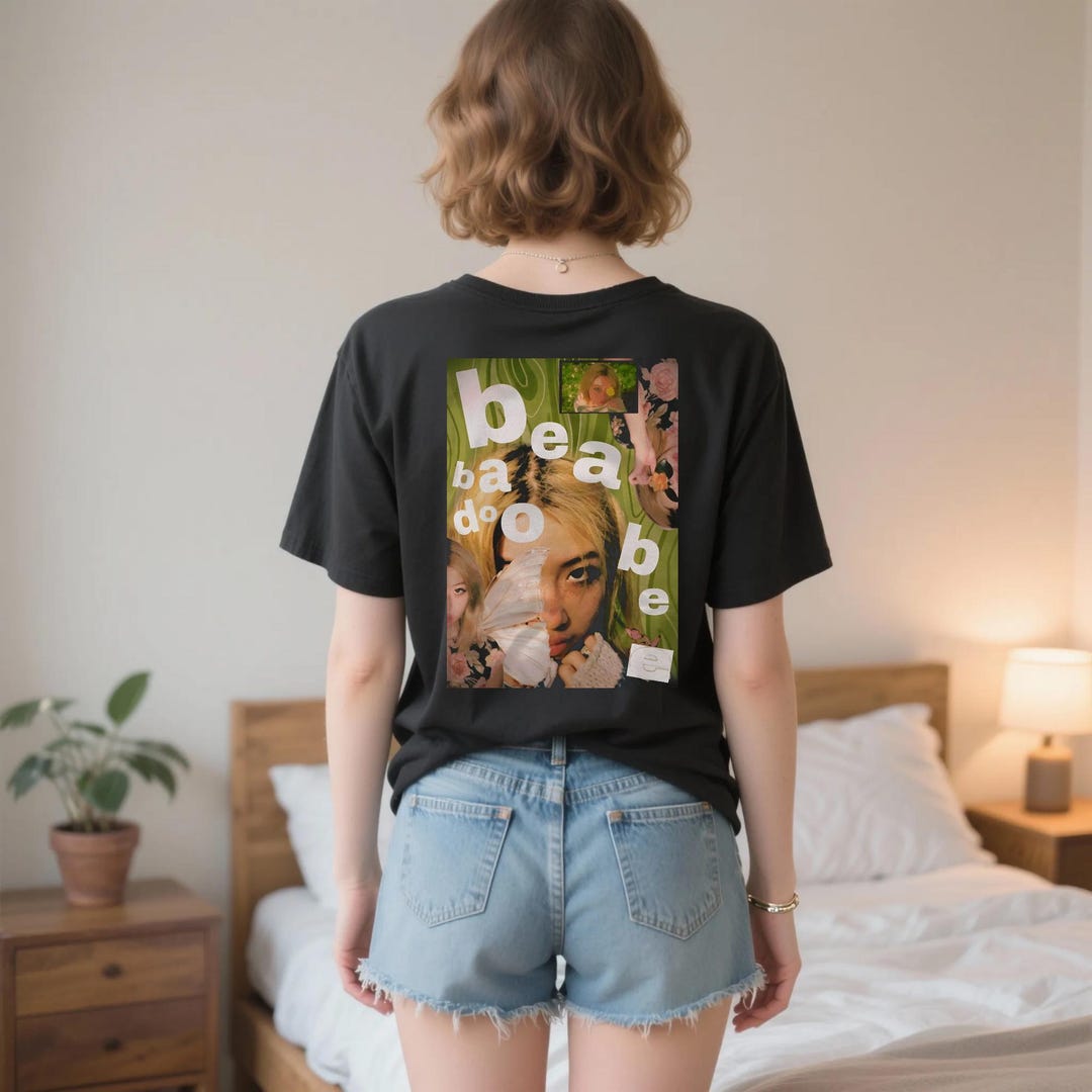 Beabadoobee 'beatopia' Album Back T-shirt - Beabadoobee Merch - Pop ...