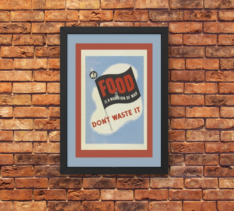 Set of 3 Printable WWII Ministry of Food Propaganda Posters, 1940's ...