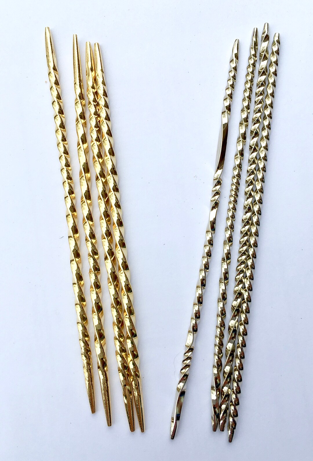 Straight Twisted Cable Needles (patent Pending) - Etsy