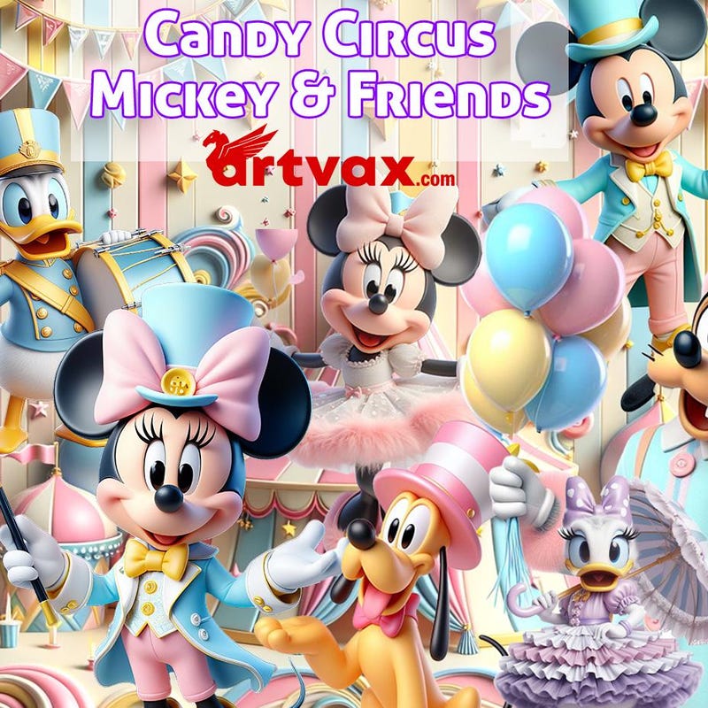Mickey Mouse Circus - Etsy
