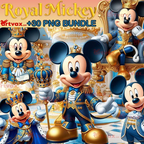 Prince Mickey - Etsy