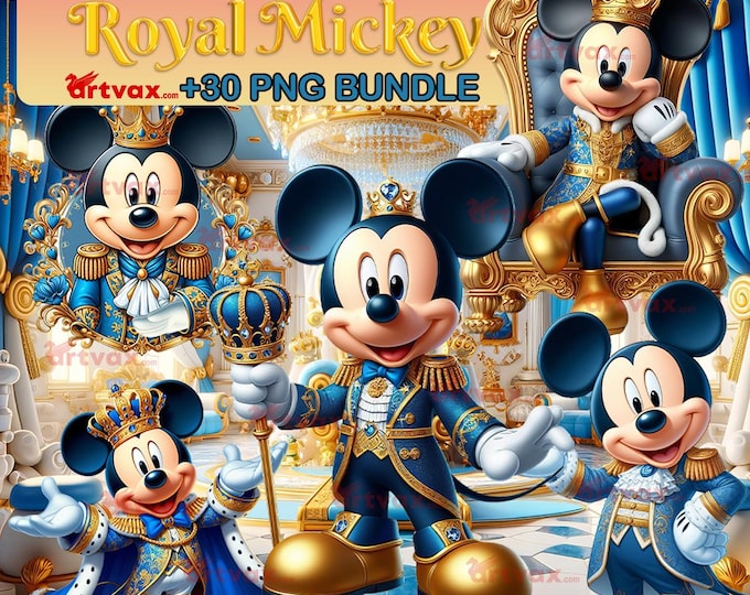 Favor Box Prince Mickey Mouse, Prince Mickey Mouse Party Decoration ...