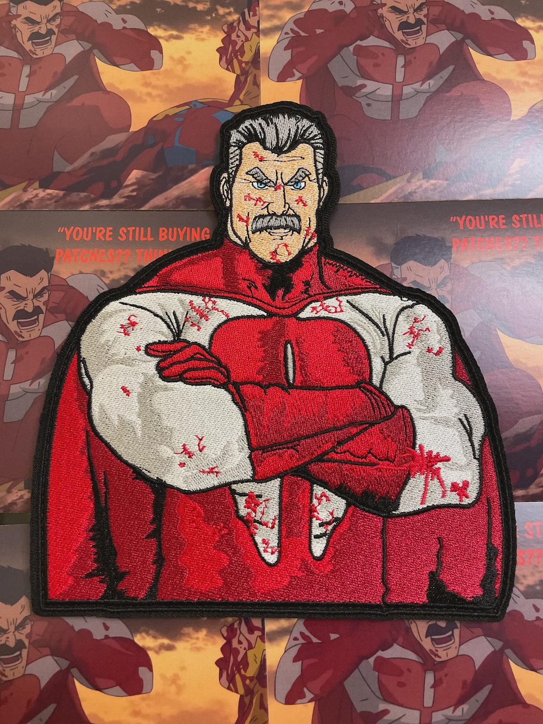 Omni-man Invincible Velcro Patch - Etsy