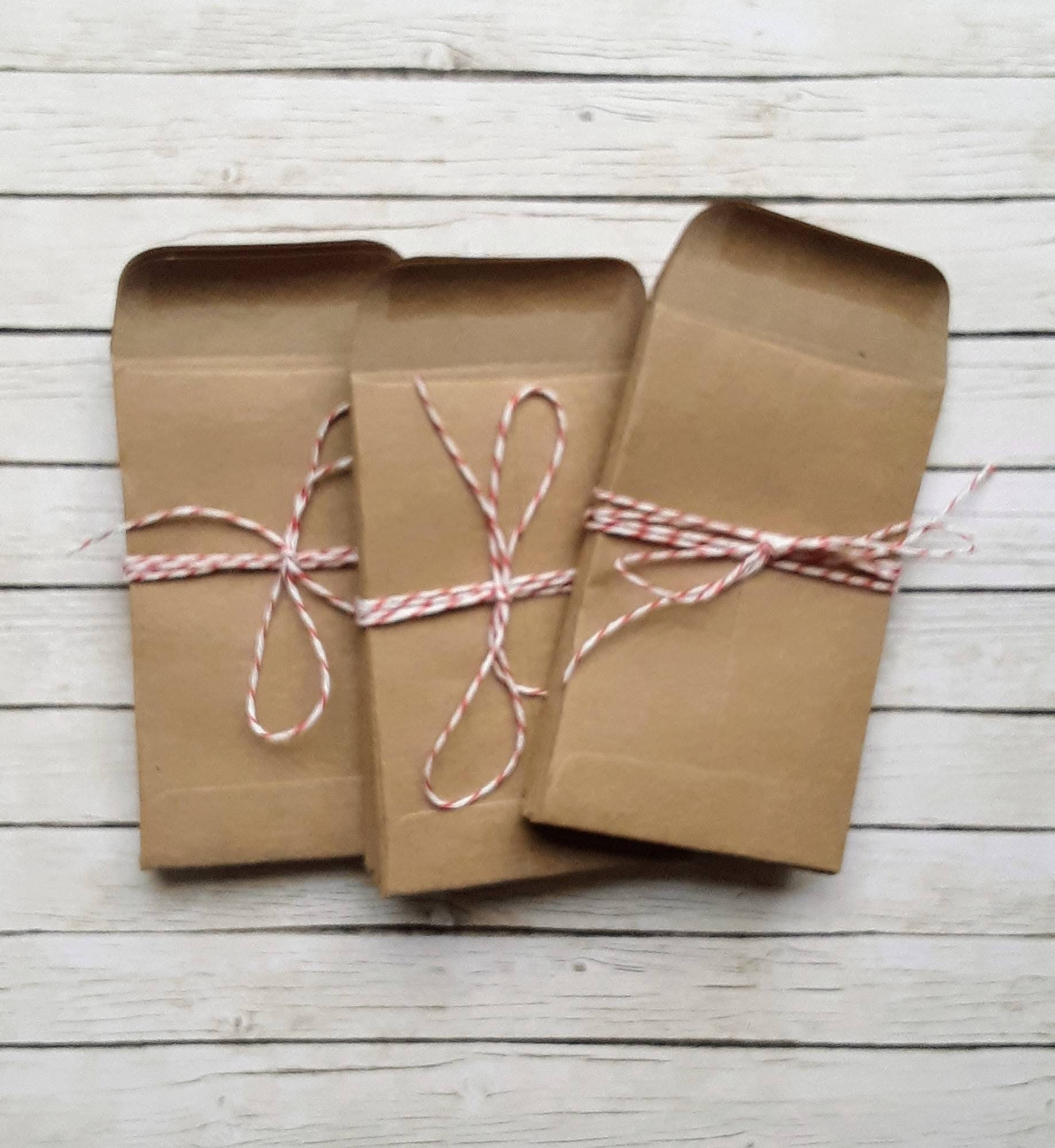 Kraft Coin Envelopes Set of 10 - Etsy